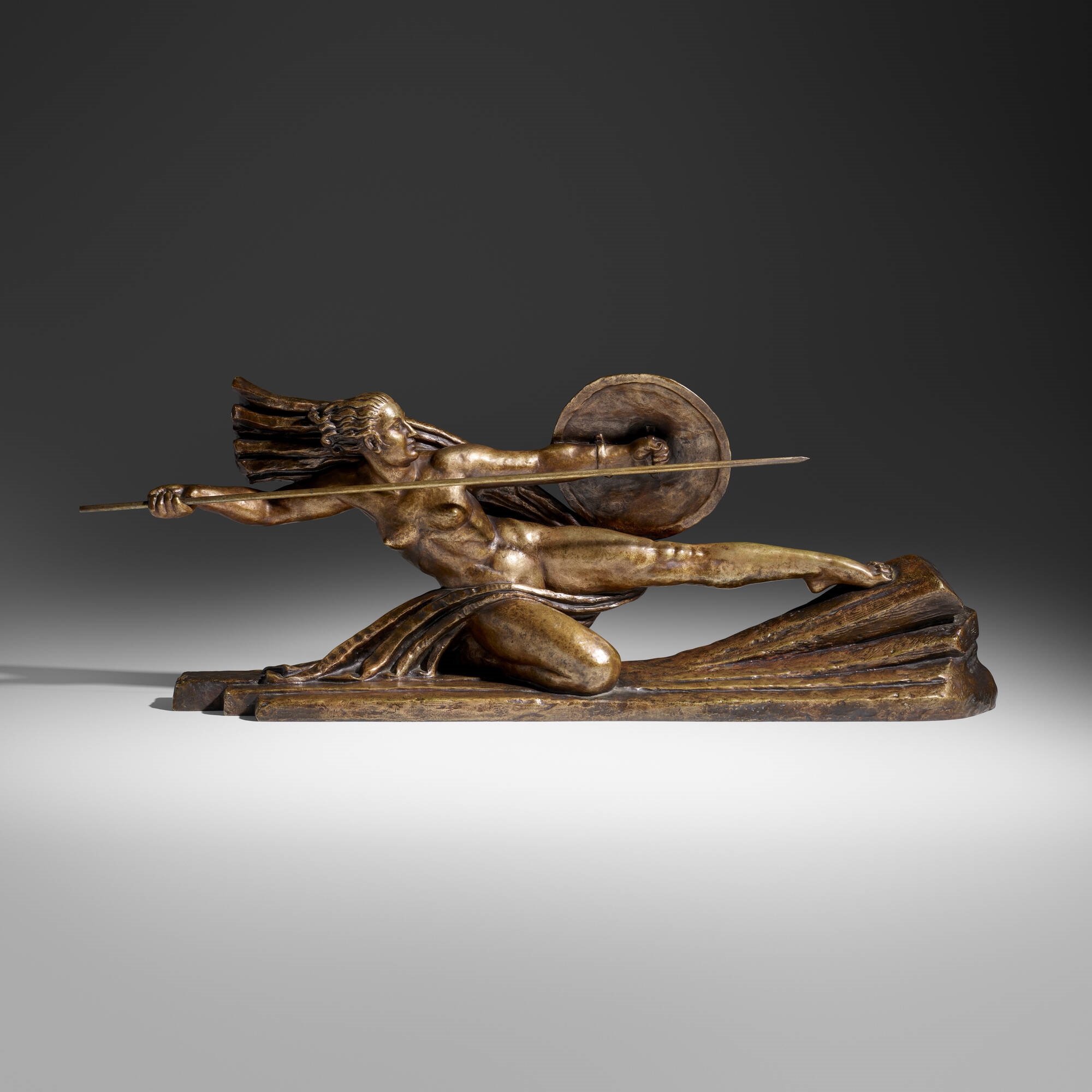 Marcel-André Bouraine | Penthesilea, Queen of the Amazons (Circa 1925) | MutualArt