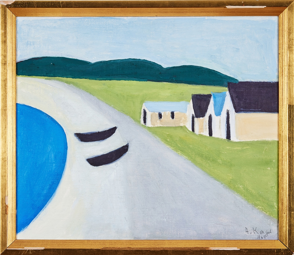 Axel Kargel | Two Barns Öland Sweden | MutualArt