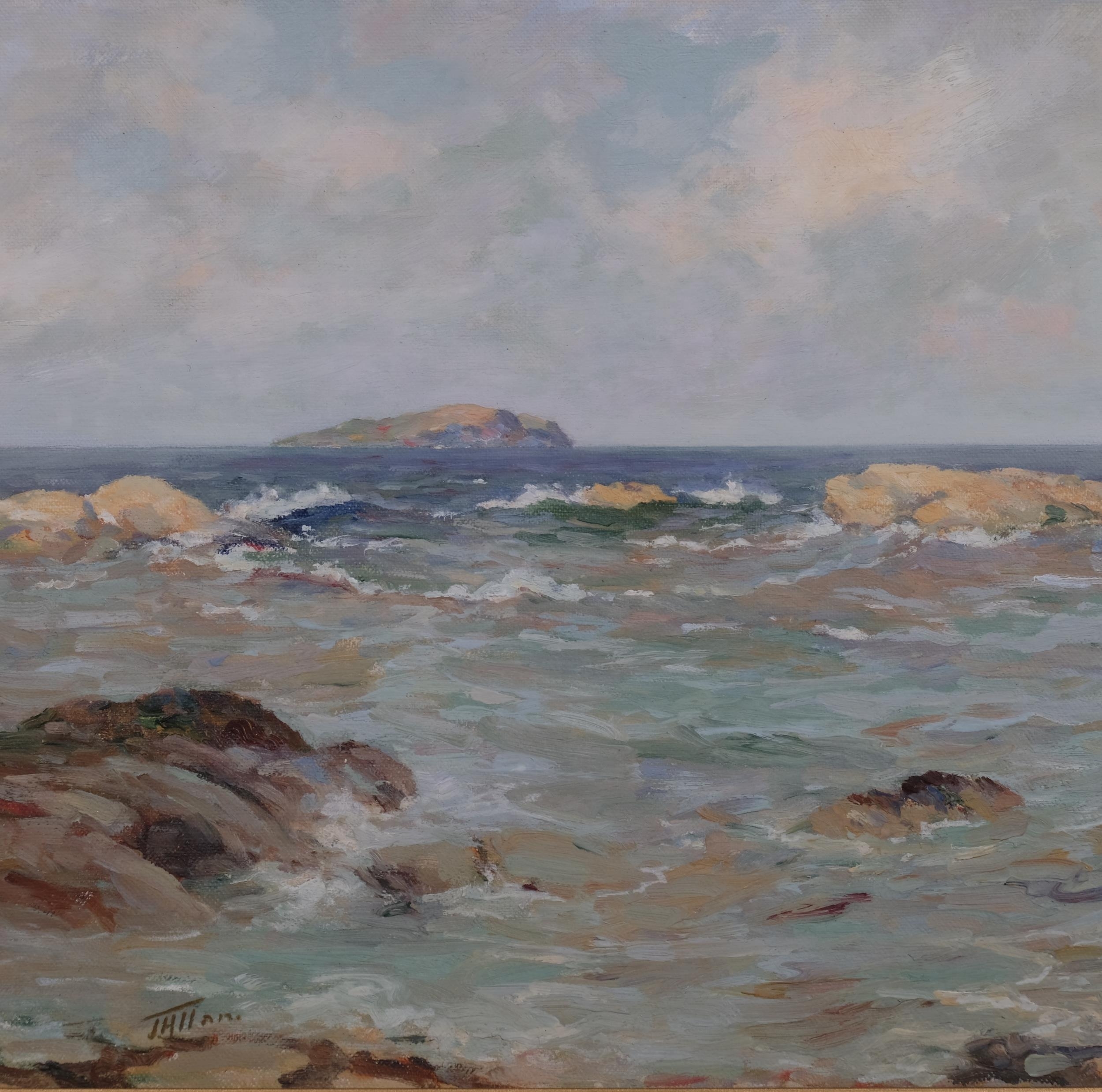John Allan | Scottish coastal scene | MutualArt