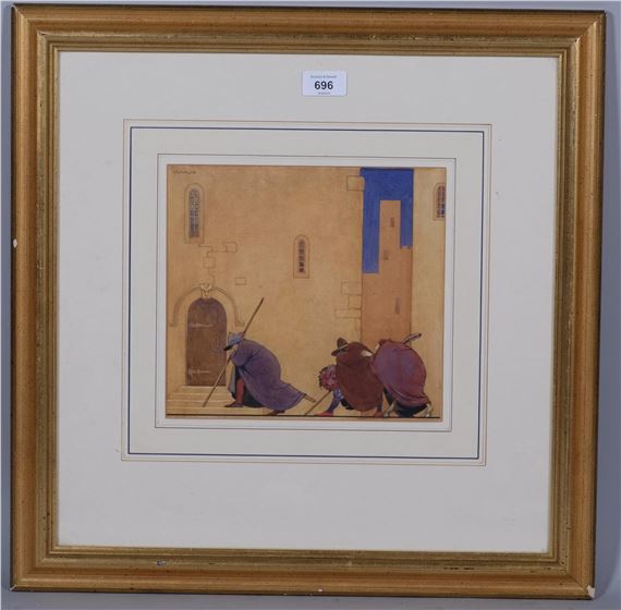 William Grimmond | 3 mischievous figures | MutualArt