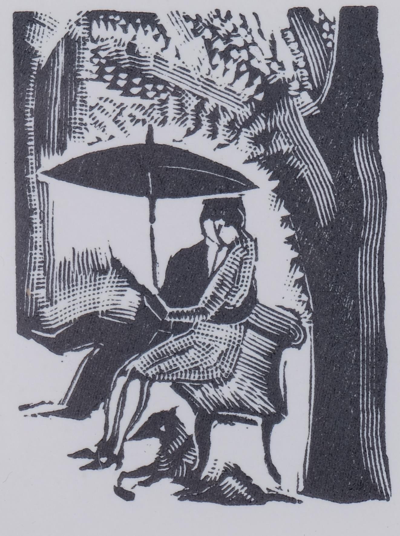 Eric Ravilious | wood engraving on archival paper (1982) | MutualArt