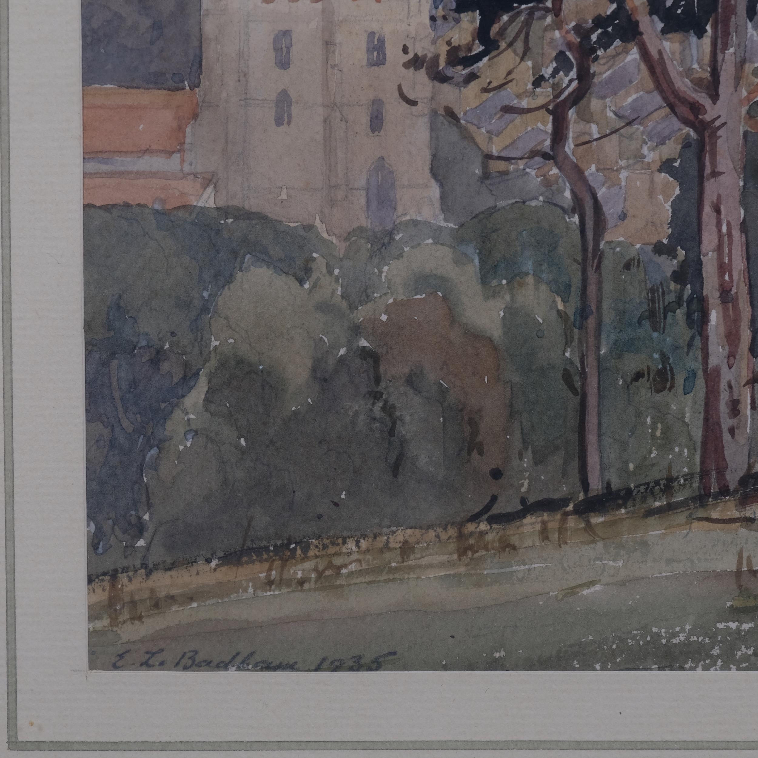 Edward Leslie Badham | view of Hastings | MutualArt