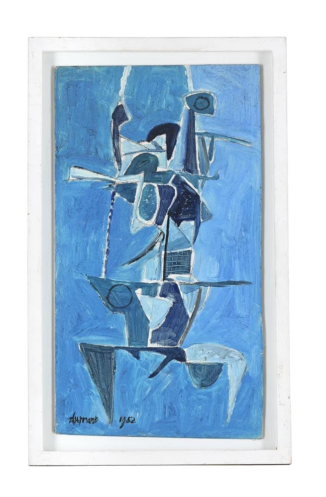Roy Turner Durrant | BLUE PENDULOUS FORM (1952) | MutualArt