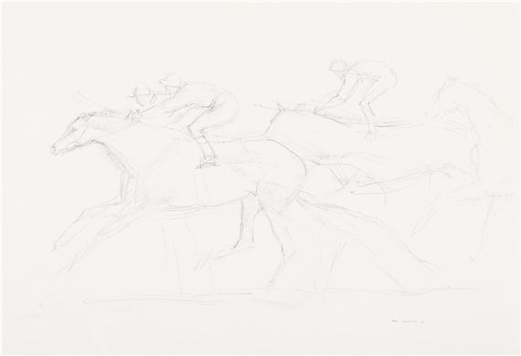 John Rattenbury Skeaping | NECK AND NECK (1977) | MutualArt