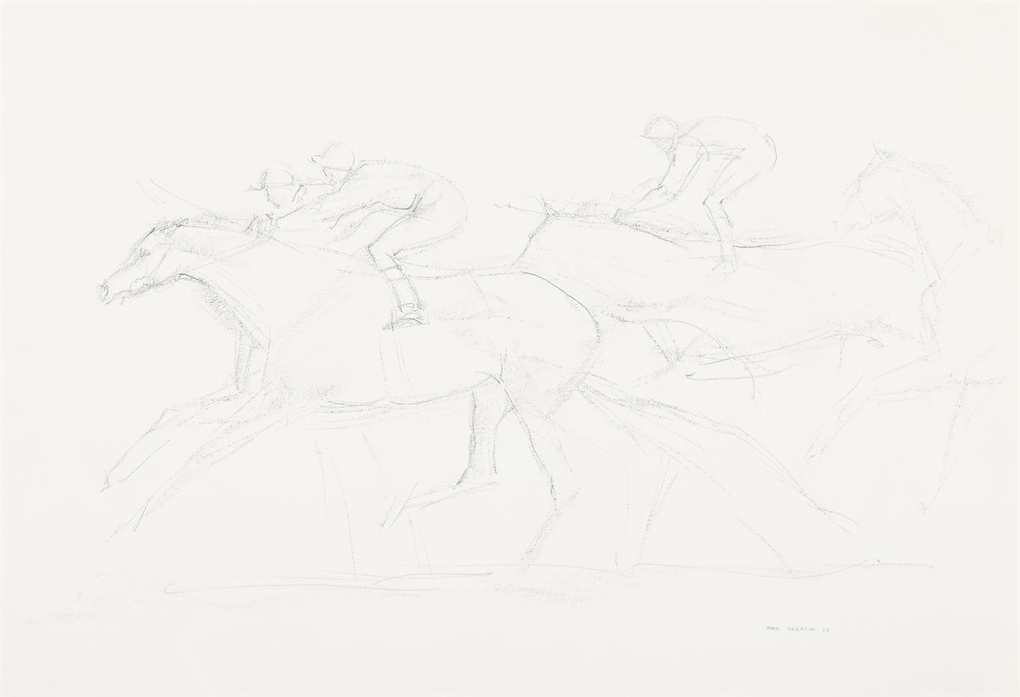 John Rattenbury Skeaping | NECK AND NECK (1977) | MutualArt