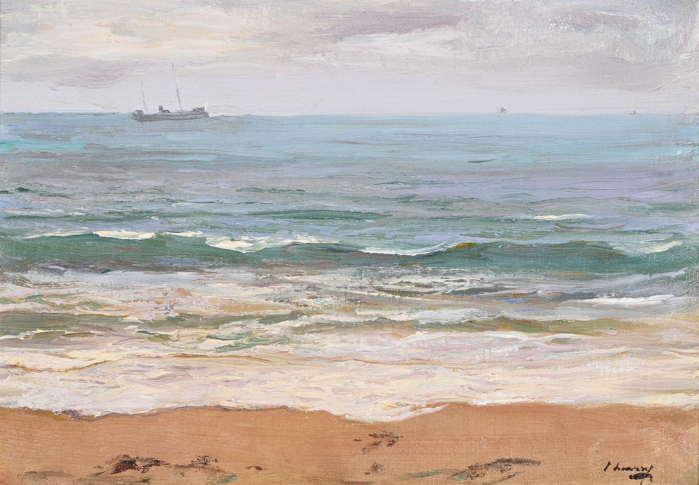 John Lavery | THE HARBOUR, TANGIER | MutualArt