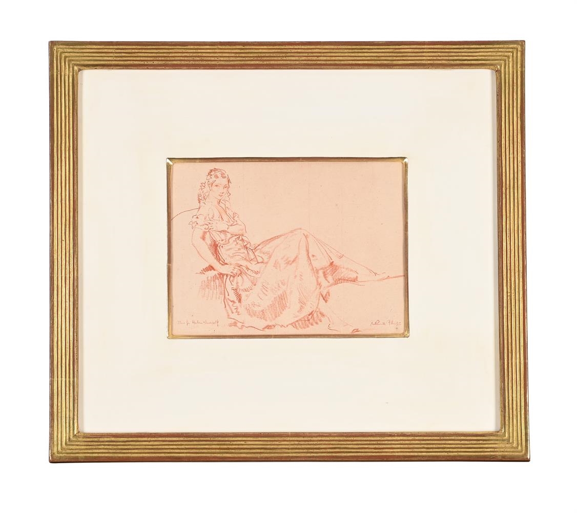 William Russell Flint | A LITTLE SKETCH OF HELEN FOR HELEN (1946 ...