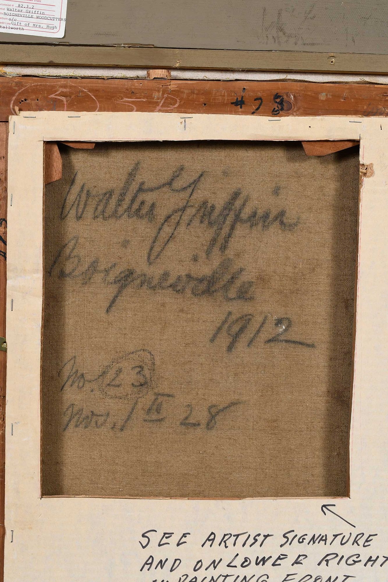 Walter Griffin | Boigneville Woodcutters | MutualArt