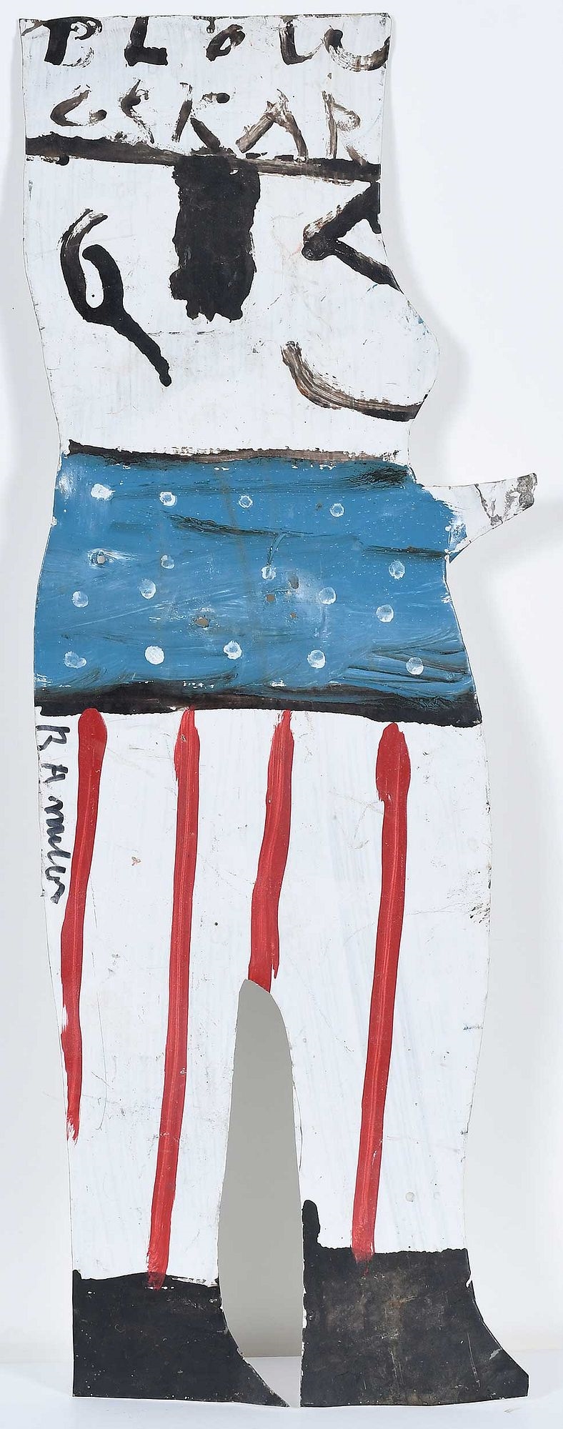 R.A. Miller | Two Works on Tin: Blow Oskar | MutualArt