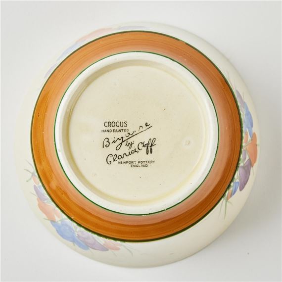 Clarice Cliff | A Clarice Cliff Crocus Bowl (1930) | MutualArt
