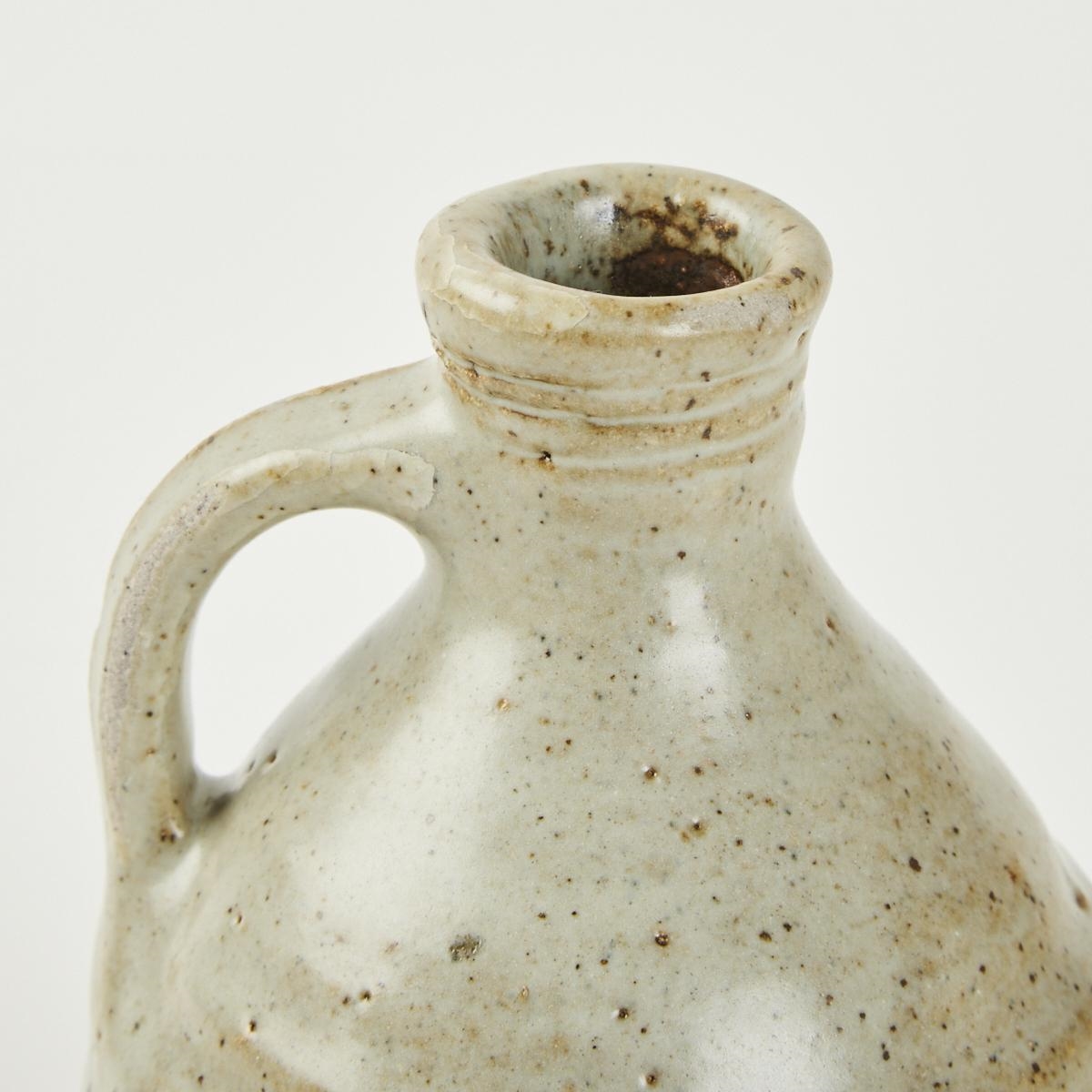 Len Castle | A Len Castle Ovoid Form Jug | MutualArt