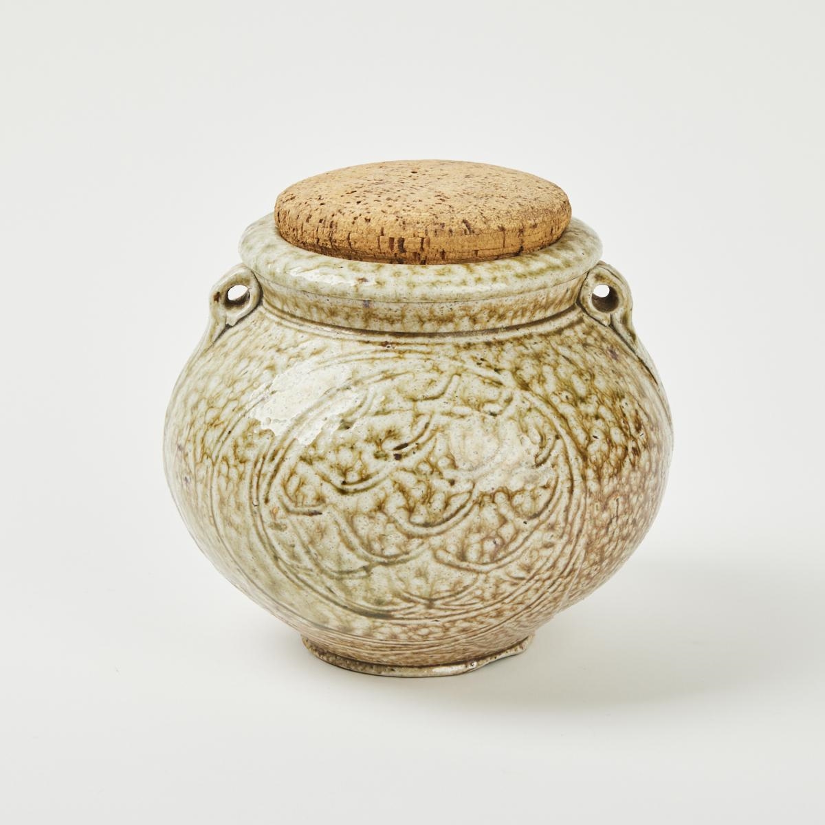 Peter Alger | A Peter Alger Pot with Cork Lid | MutualArt