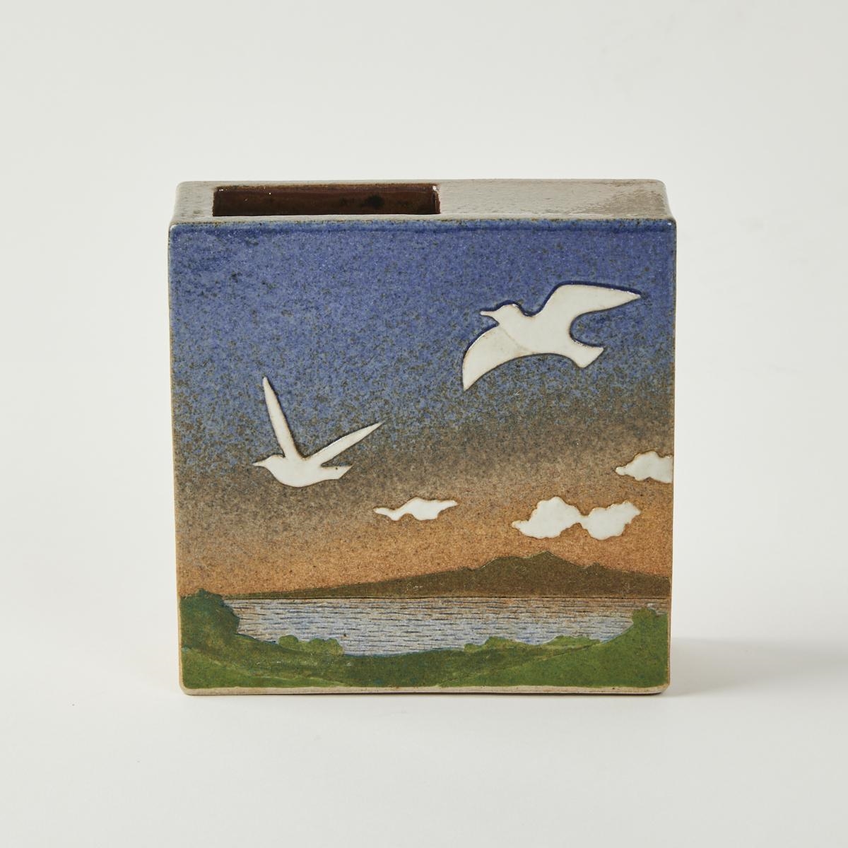 Ian Webster | An Ian Webster Slab Vase | MutualArt