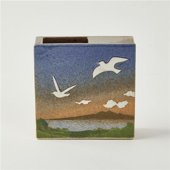 Ian Webster | An Ian Webster Slab Vase | MutualArt