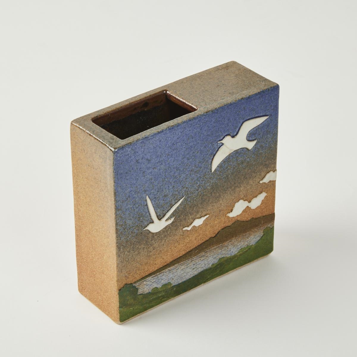 Ian Webster | An Ian Webster Slab Vase | MutualArt