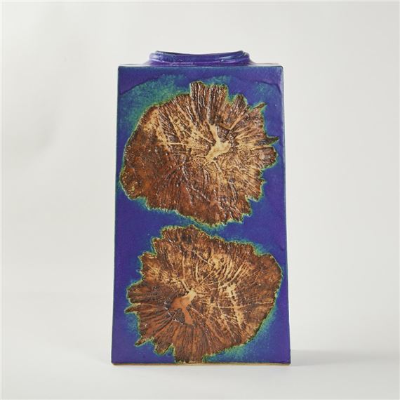 Keith Blight | A Large Keith Blight Slab Vase | MutualArt