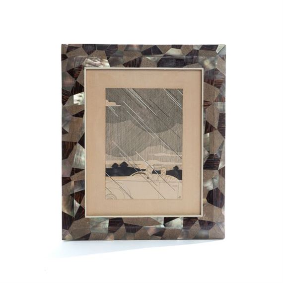R & Y Augousti | . Rectangular inverted-profile photo frame in wood ...