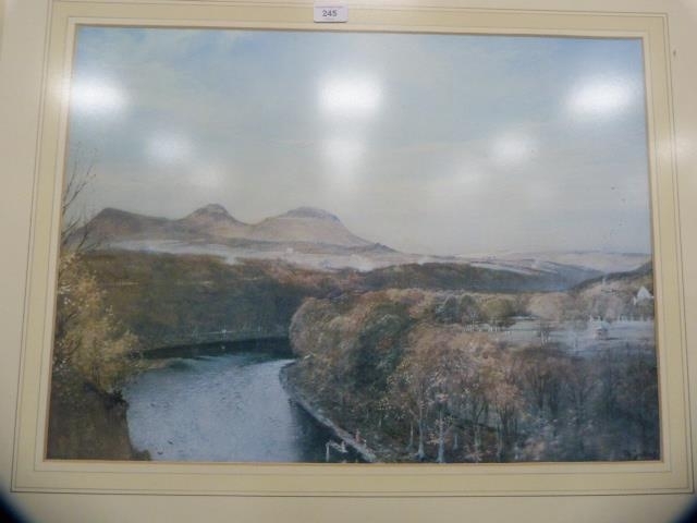 Tom Scott | The Eildons and the River Tweed from Dryburgh | MutualArt