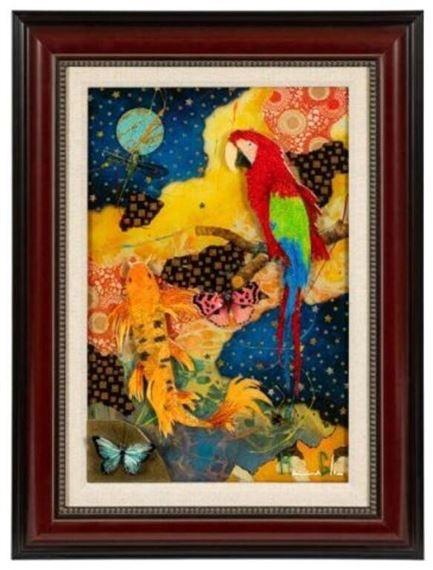 Marcus Glenn | Two Worlds of Peace, Mixed Media by Marcus Glenn | MutualArt