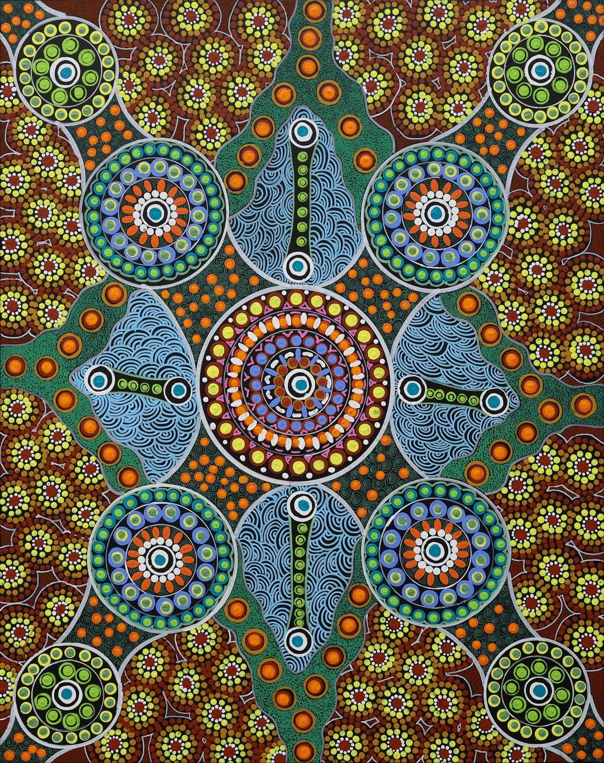 Mary Webb | Body Paint Ceremony (2023) | MutualArt