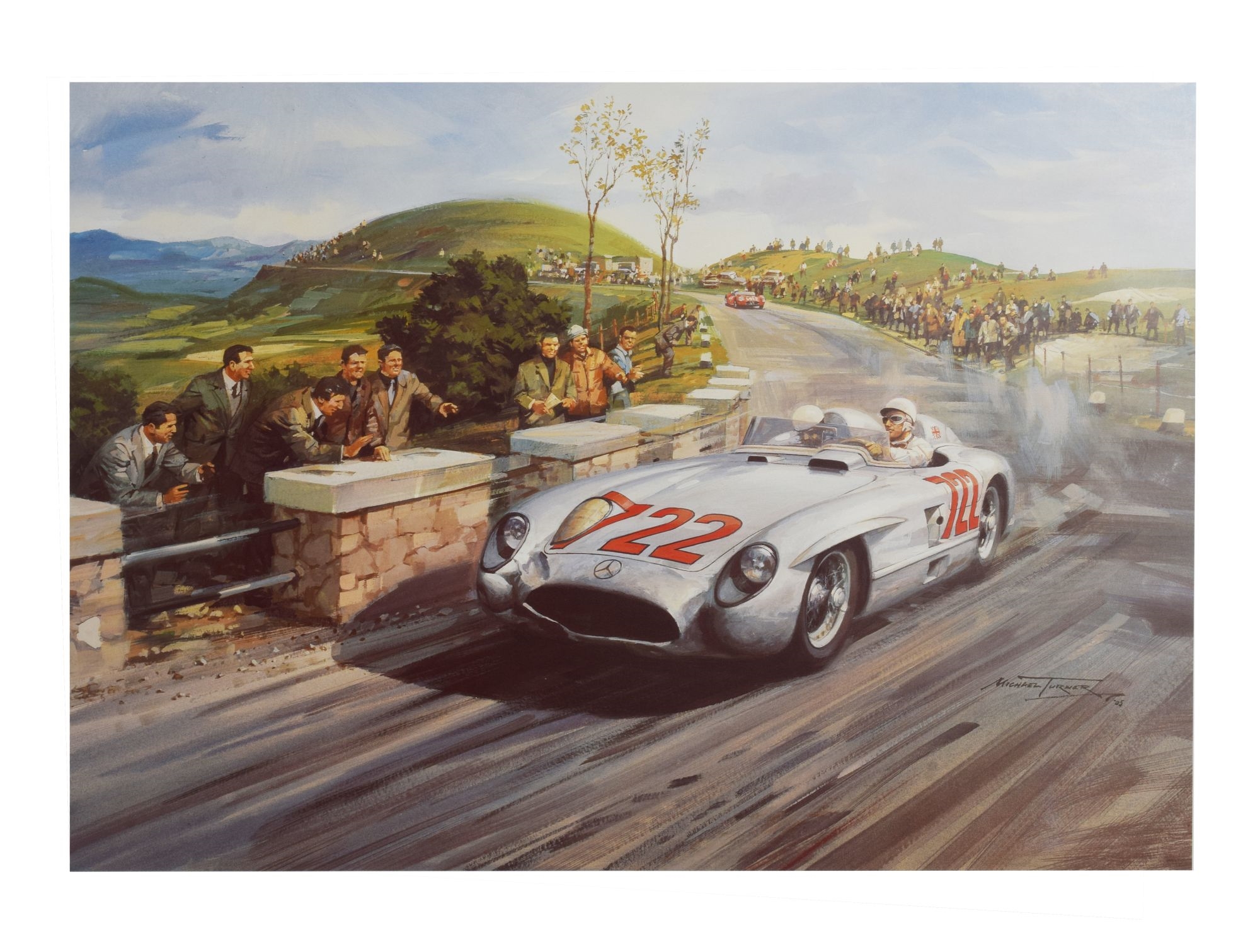 Michael Turner | 1955 Mille Miglia (1955) | MutualArt