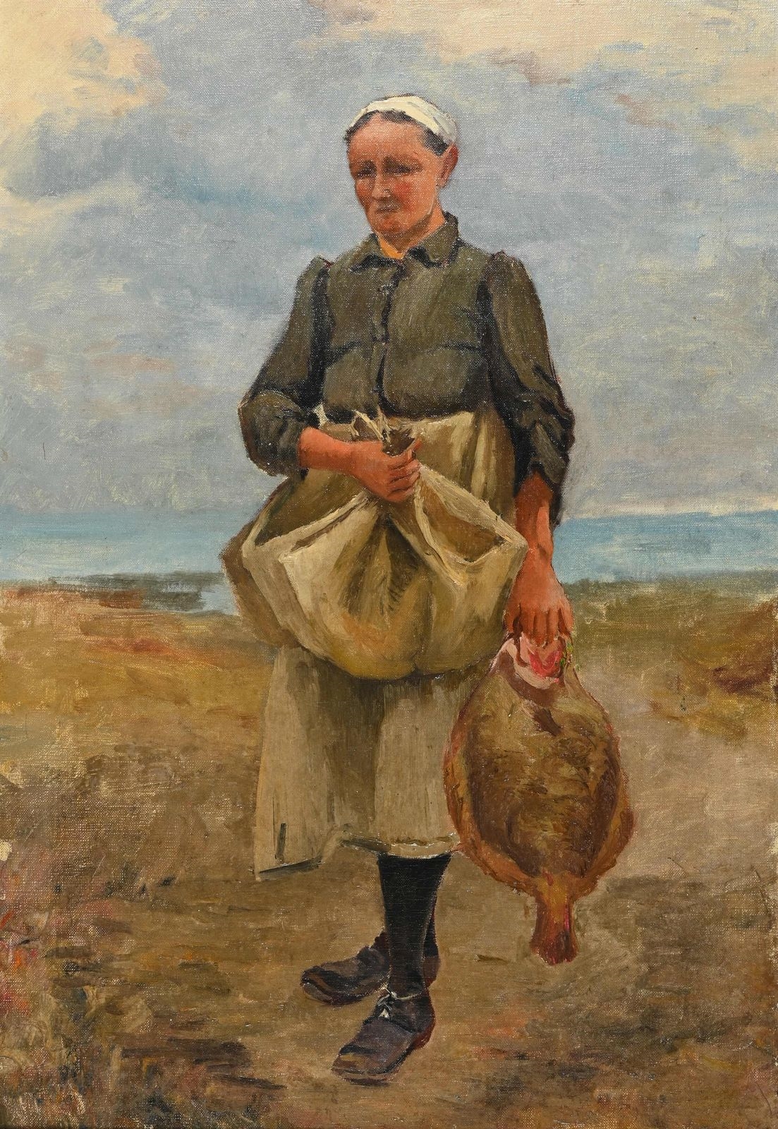 Maurice Moisset | Pêcheuse bretonne | MutualArt