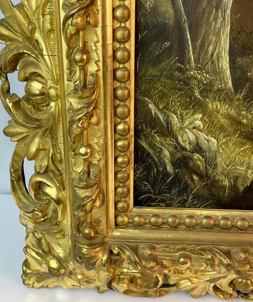 James Hope | Antique c. 1880 James Hope Waterfall Landscape (1831 ...