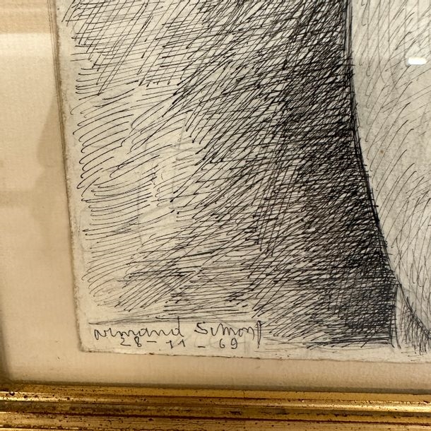Armand Simon | Pencil and India ink (28) | MutualArt