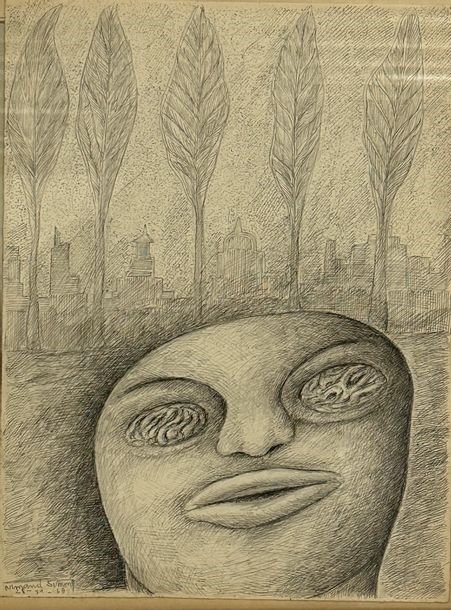 Armand Simon | Pencil and India ink (28) | MutualArt