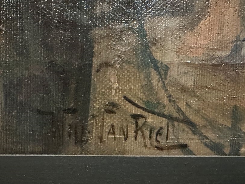 Willy Van Riet | Musician and bathers | MutualArt