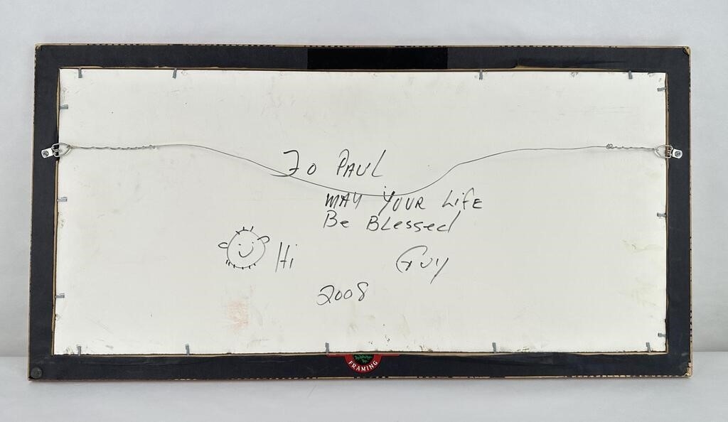 Guy Rowbury | Guy Rowbury Limited Gouache Painted Print | MutualArt