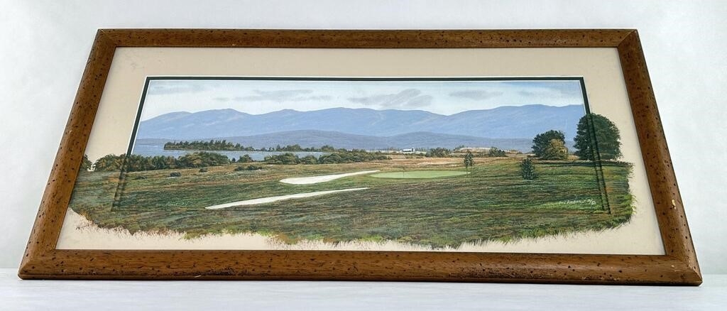 Guy Rowbury | Guy Rowbury Limited Gouache Painted Print | MutualArt