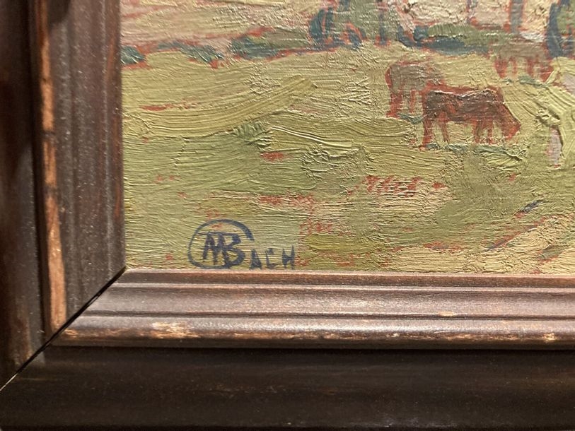 Marcel Bach | Cypress landscape | MutualArt