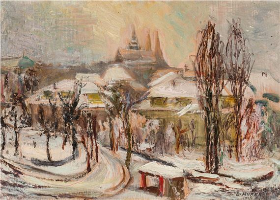 Ernst Huber | The Masquerade Ball (1927) | MutualArt