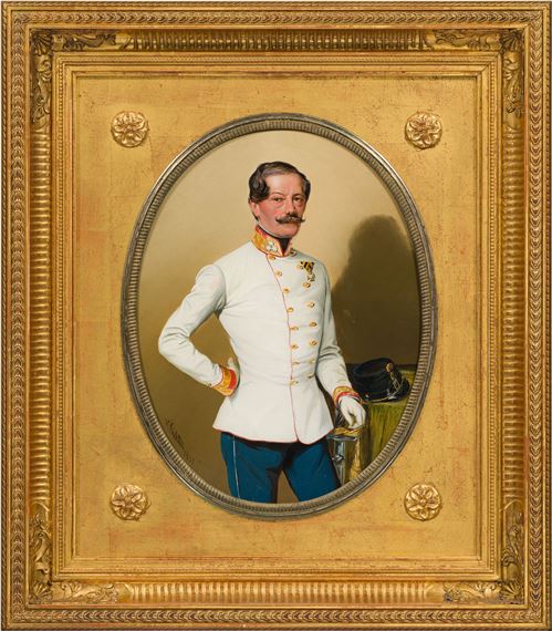 Wilhelm Richter | Portrait of a man (1887) | MutualArt