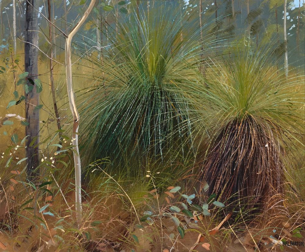 Hal Barton | Grass Trees | MutualArt