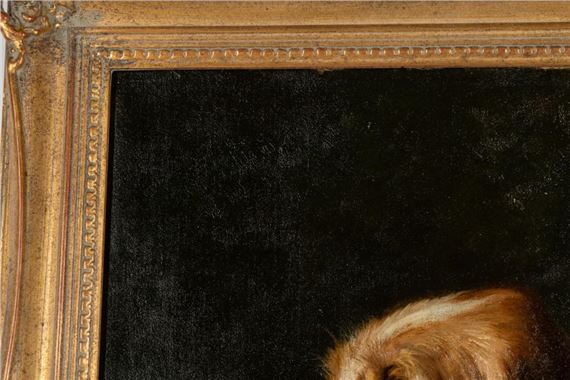 Matilda Lotz | : Studyof a Dog (1883) | MutualArt