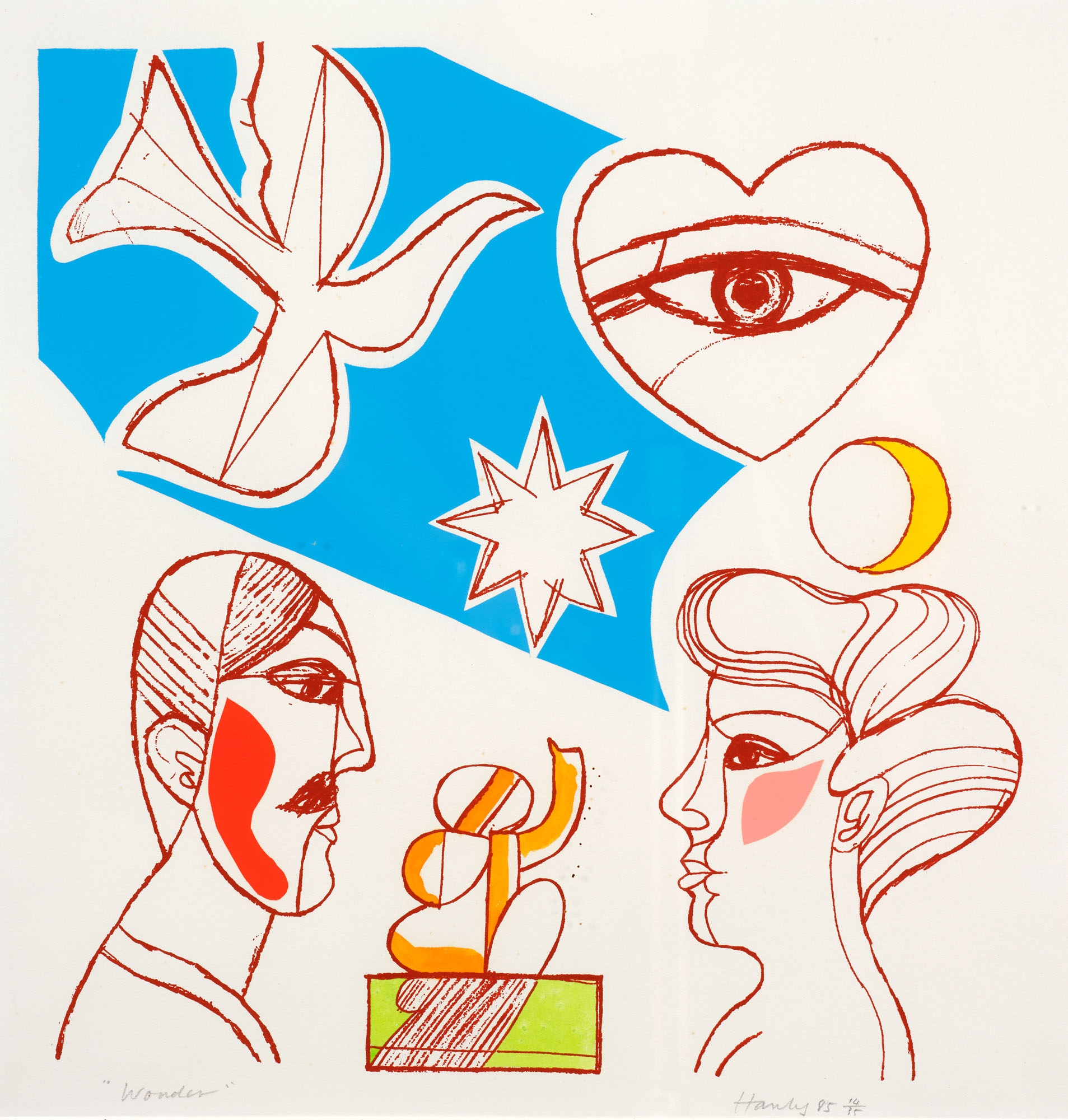 Pat Hanly | Wonder (85) | MutualArt