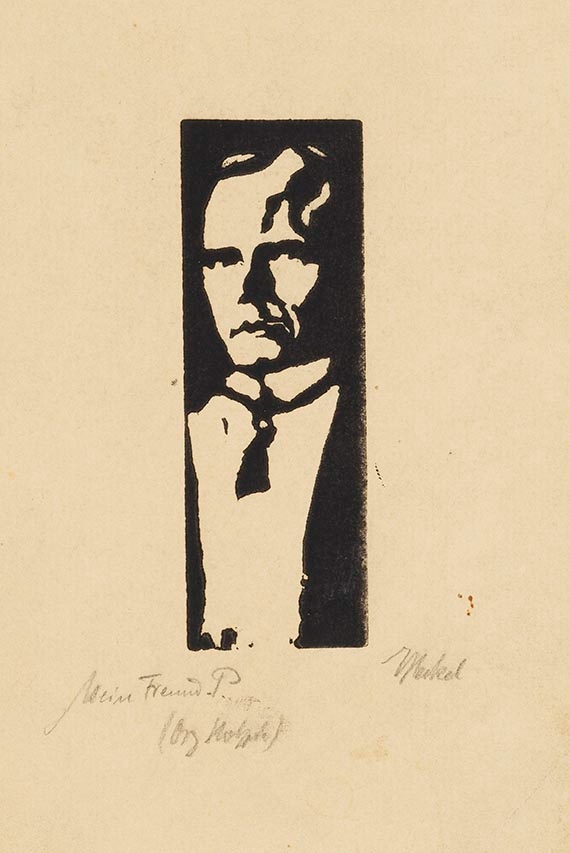 Erich Heckel | Mein Freund P (1904) | MutualArt