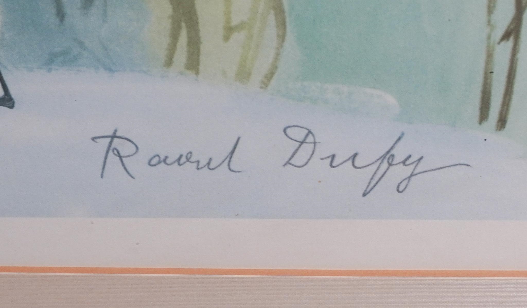 Raoul Dufy | Two Color Reproduction Prints of Horse Scenes | MutualArt