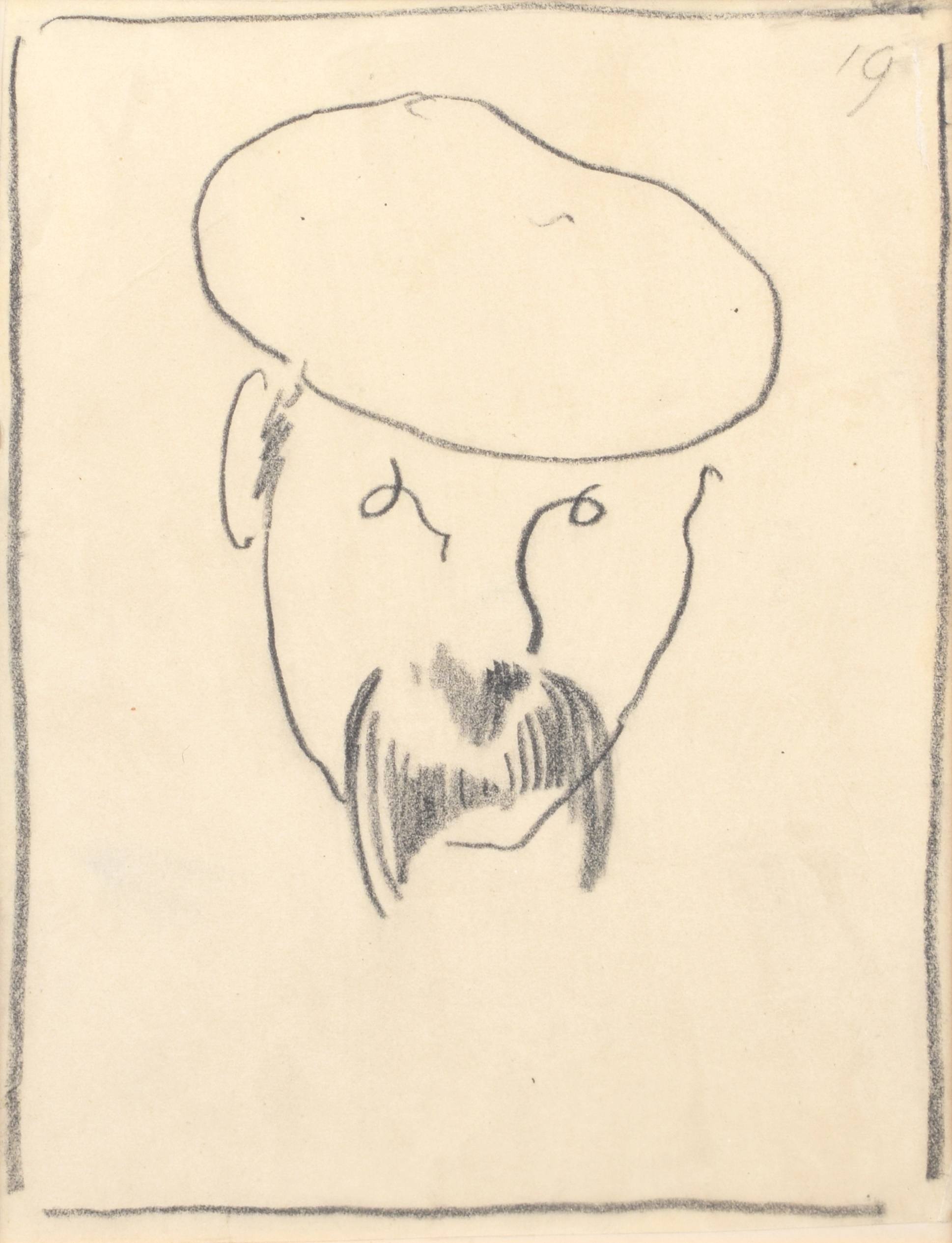 William Nicholson | Head of a Man | MutualArt