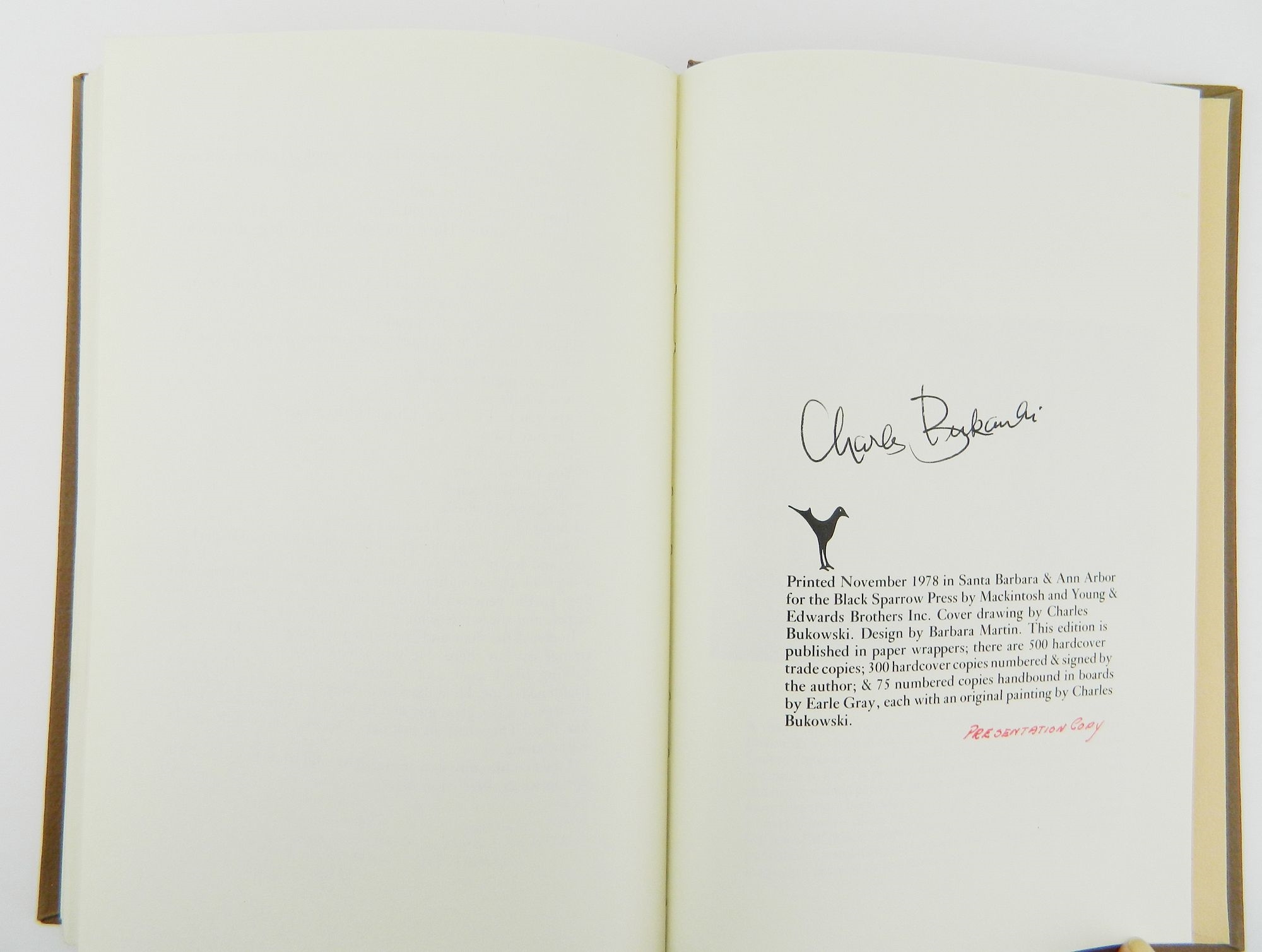 Charles Bukowski | Charles Bukowski book- Women (1978) | MutualArt