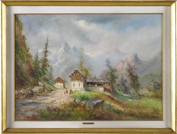F. Mancini | F. Mancini Paesaggio montano | MutualArt