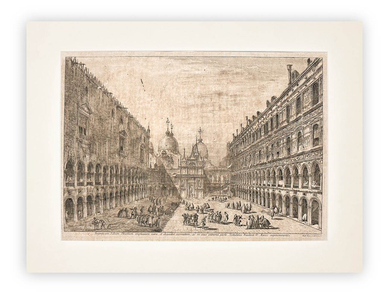 Michele Marieschi | Magnificum aedium divalium impulvium varie | MutualArt