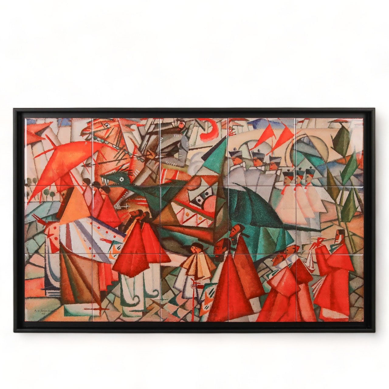 Amadeo de Souza Cardoso | PAINEL DE AZULEJOS (1887) | MutualArt