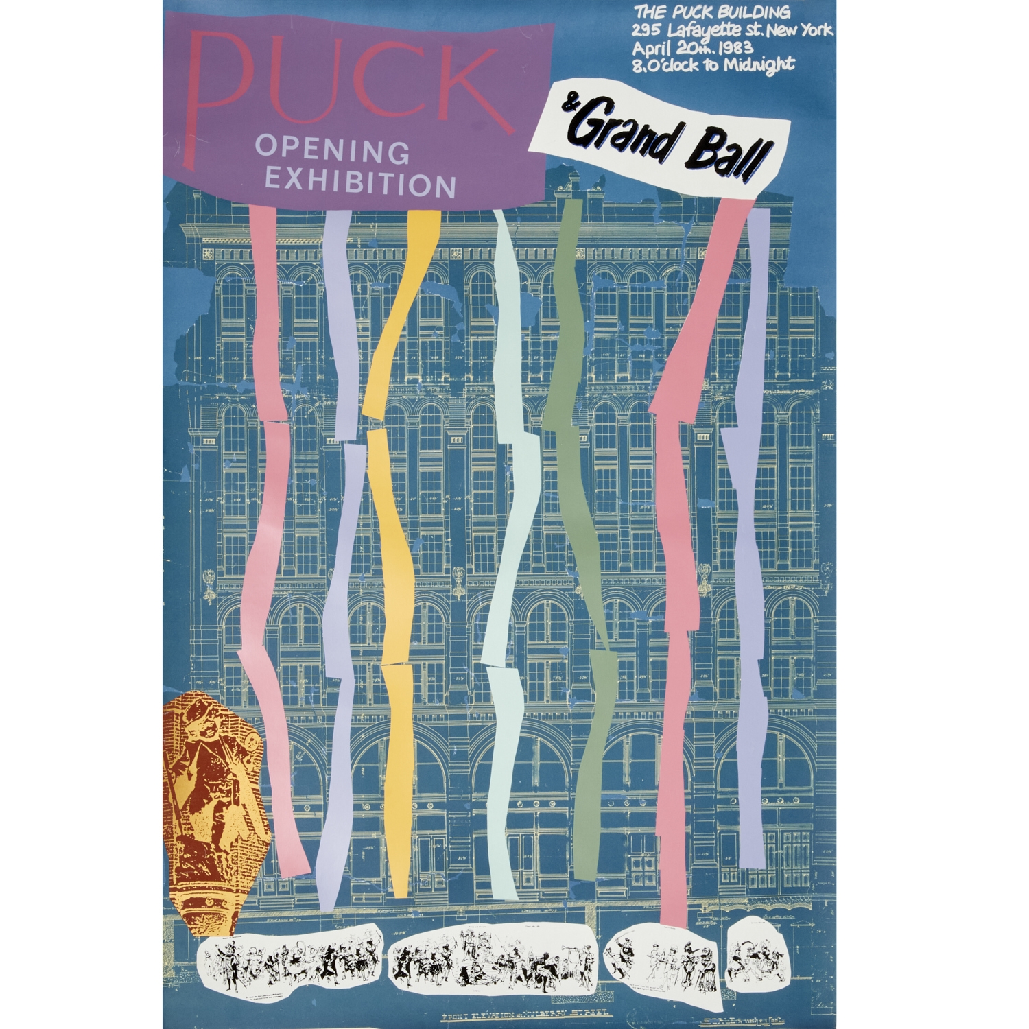 Peter Gee | Poster for the Puck Building's Opening Exhibition and Grand ...