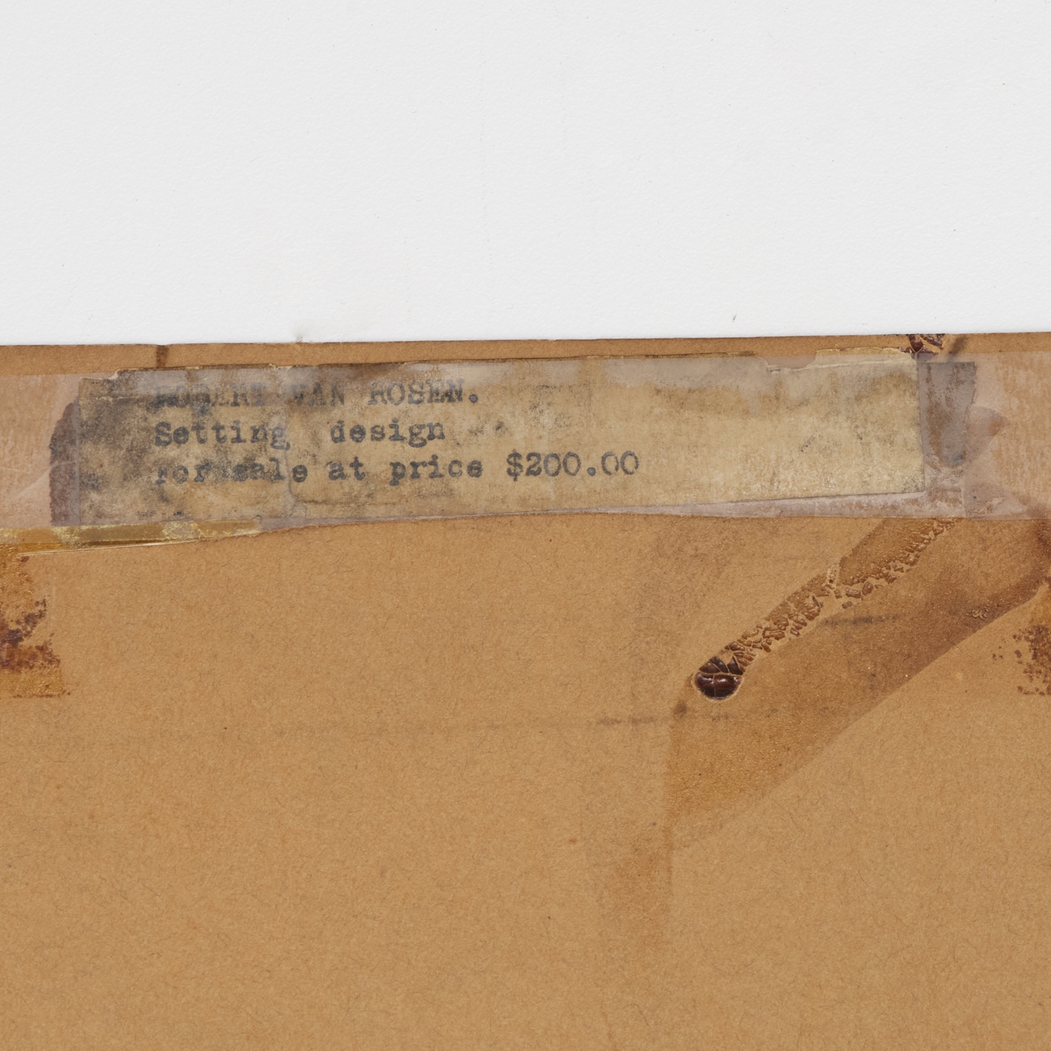 Robert Van Rosen | ink and gouache board (1926) | MutualArt