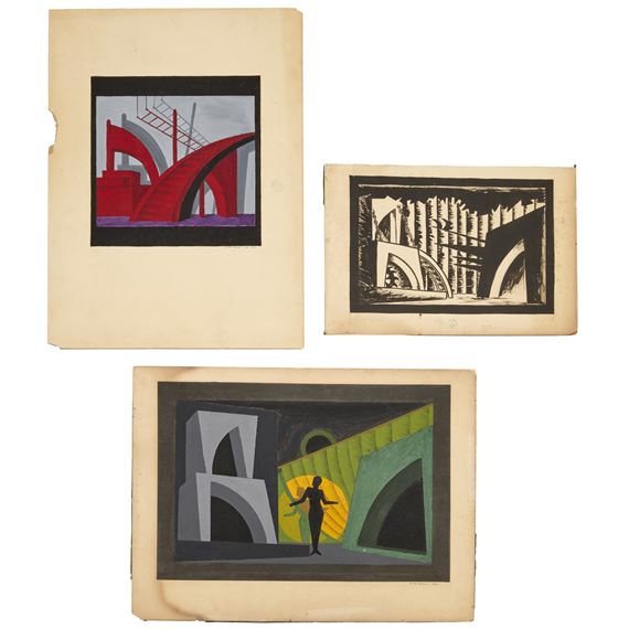 Robert Van Rosen | ink and gouache board (1926) | MutualArt