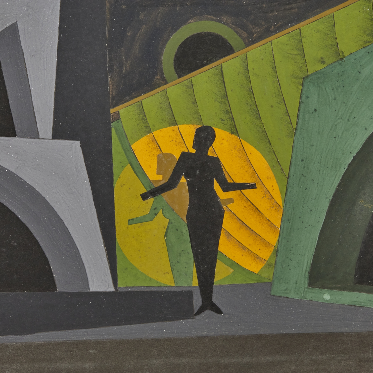 Robert Van Rosen | ink and gouache board (1926) | MutualArt