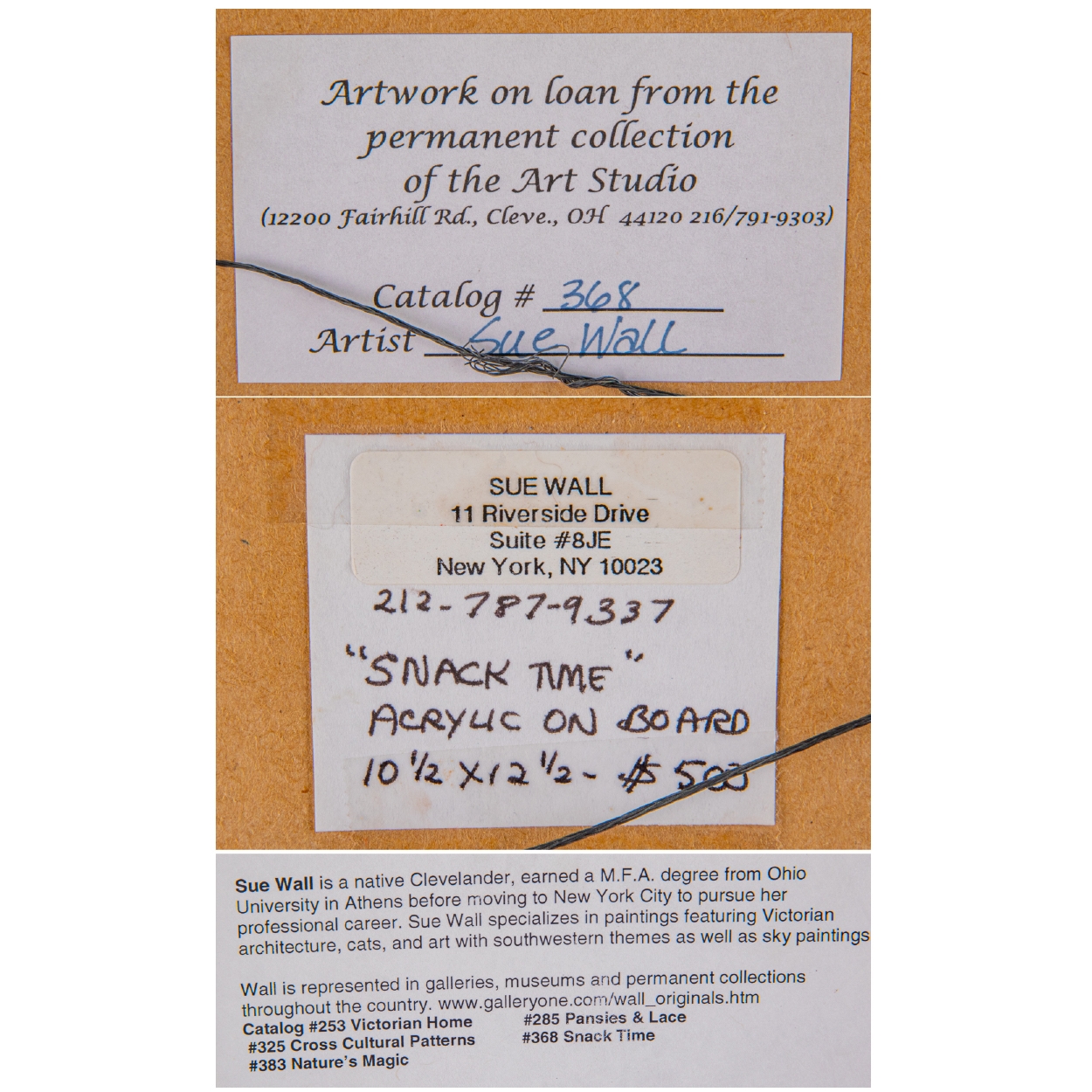 Susan Wall | Snack Time | MutualArt